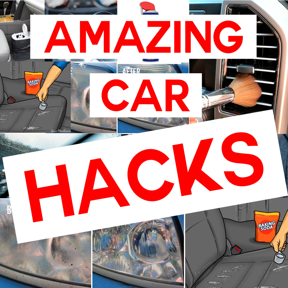 8 AMAZING Car hacks