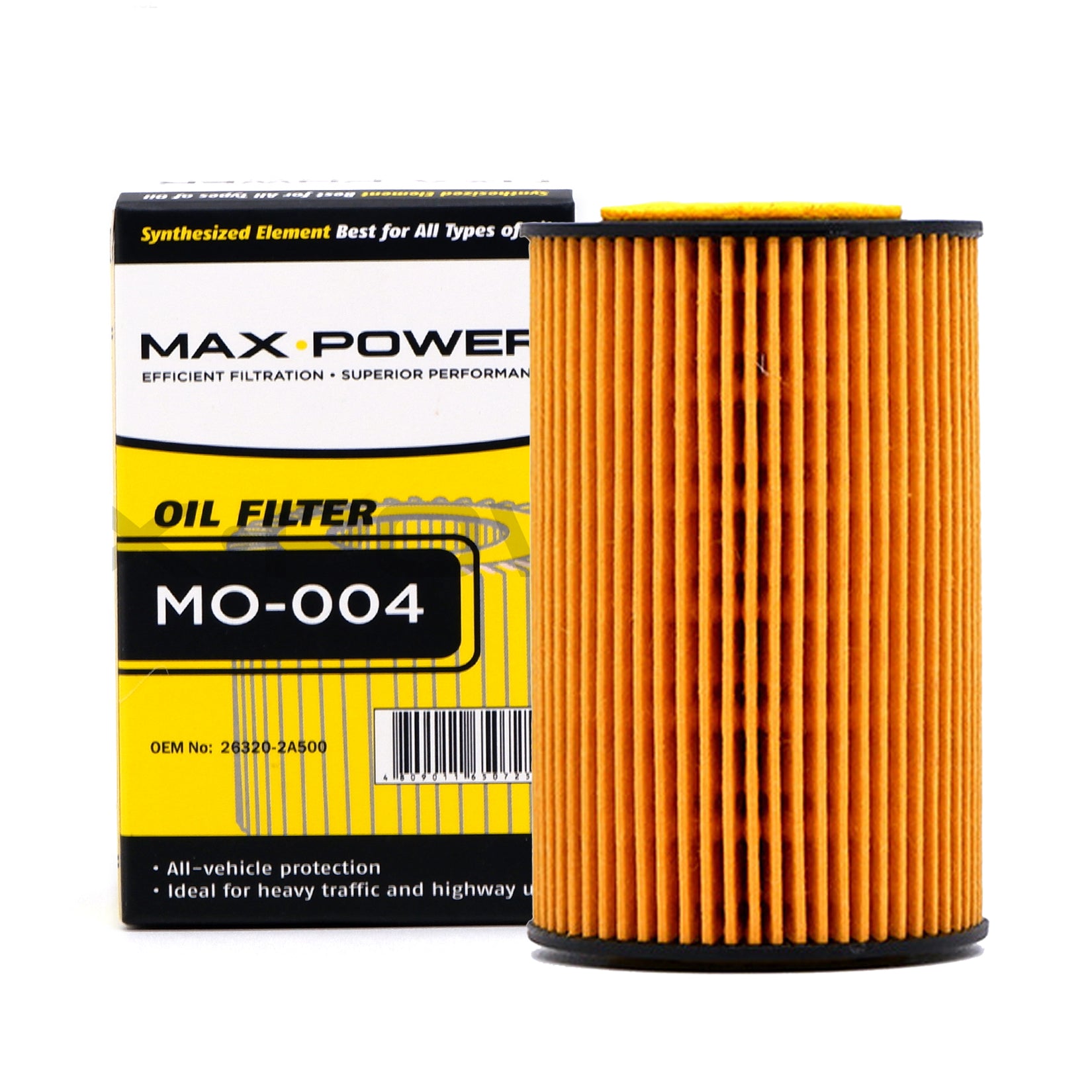 Max Power Oil Filter MO-004 for Hyundai Accent Dsl. 2011-2019, i30, El