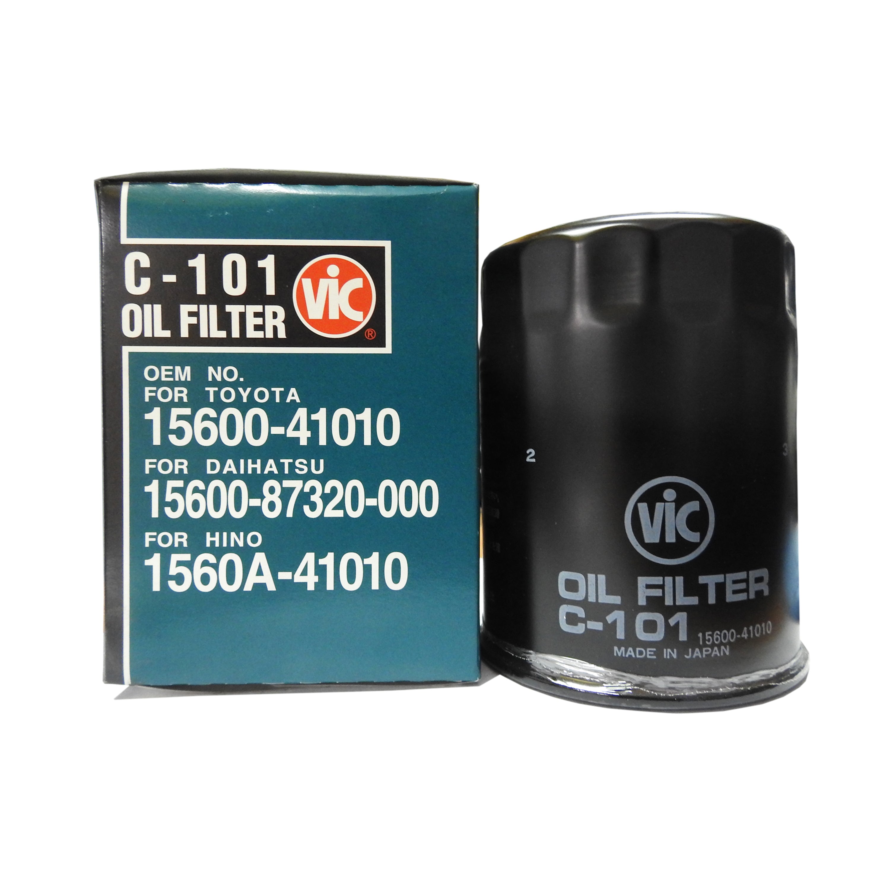 VIC Oil Filter C-101 for Toyota Revo, Hiace, Ford Everest, Ranger Trek
