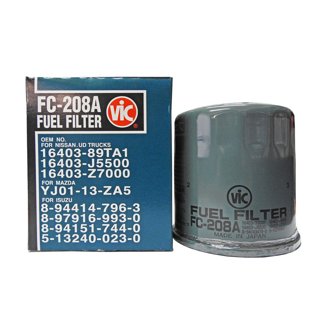 VIC Fuel Filter FC-208A for Isuzu, Crosswind, Extreme, D-Max
