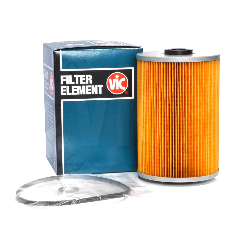VIC Fuel Filter Element Type F-302A for Mitsubishi 8DC2/4/6/7/8/9, 6DB