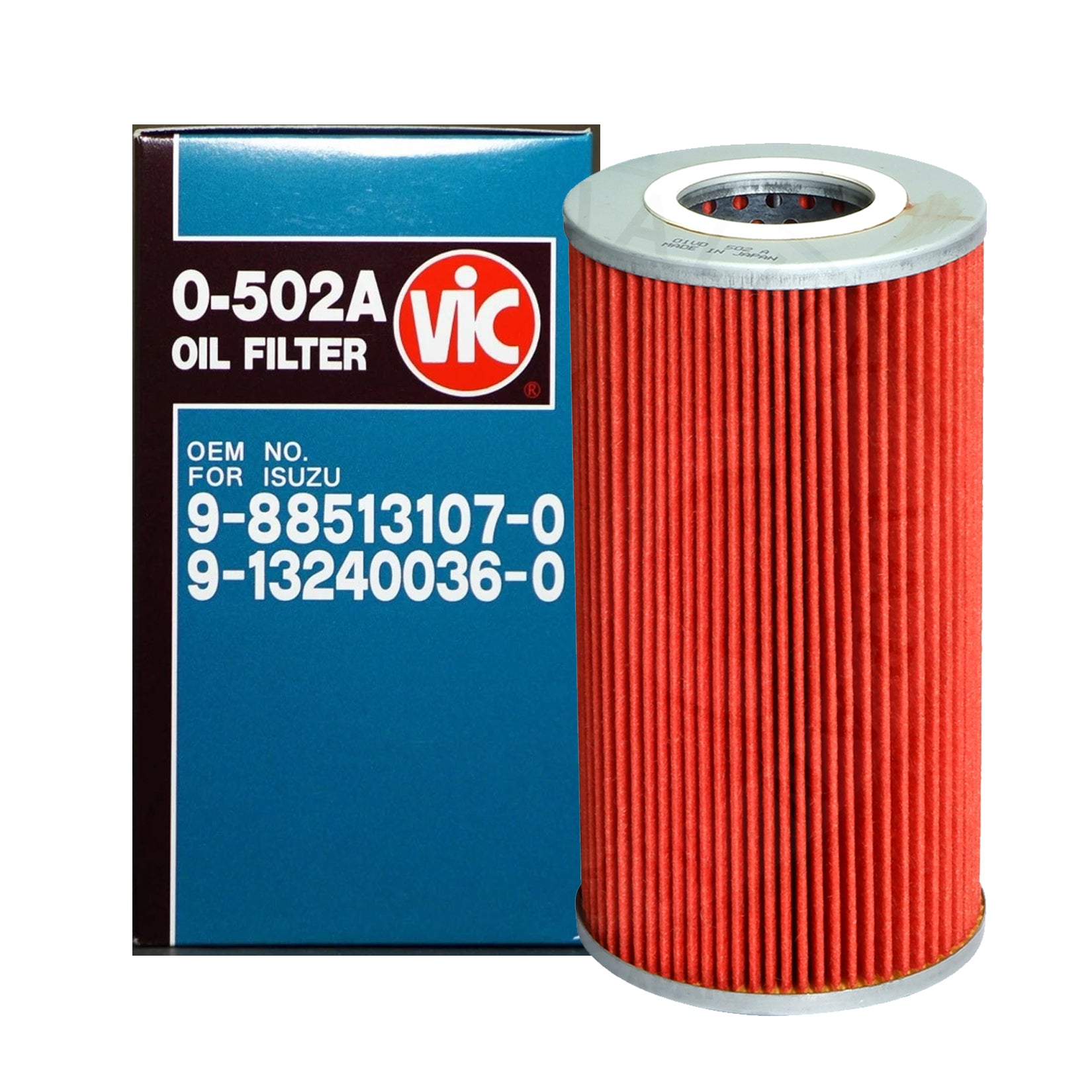 VIC Oil Filter Element Type O-502A for ISUZU C190