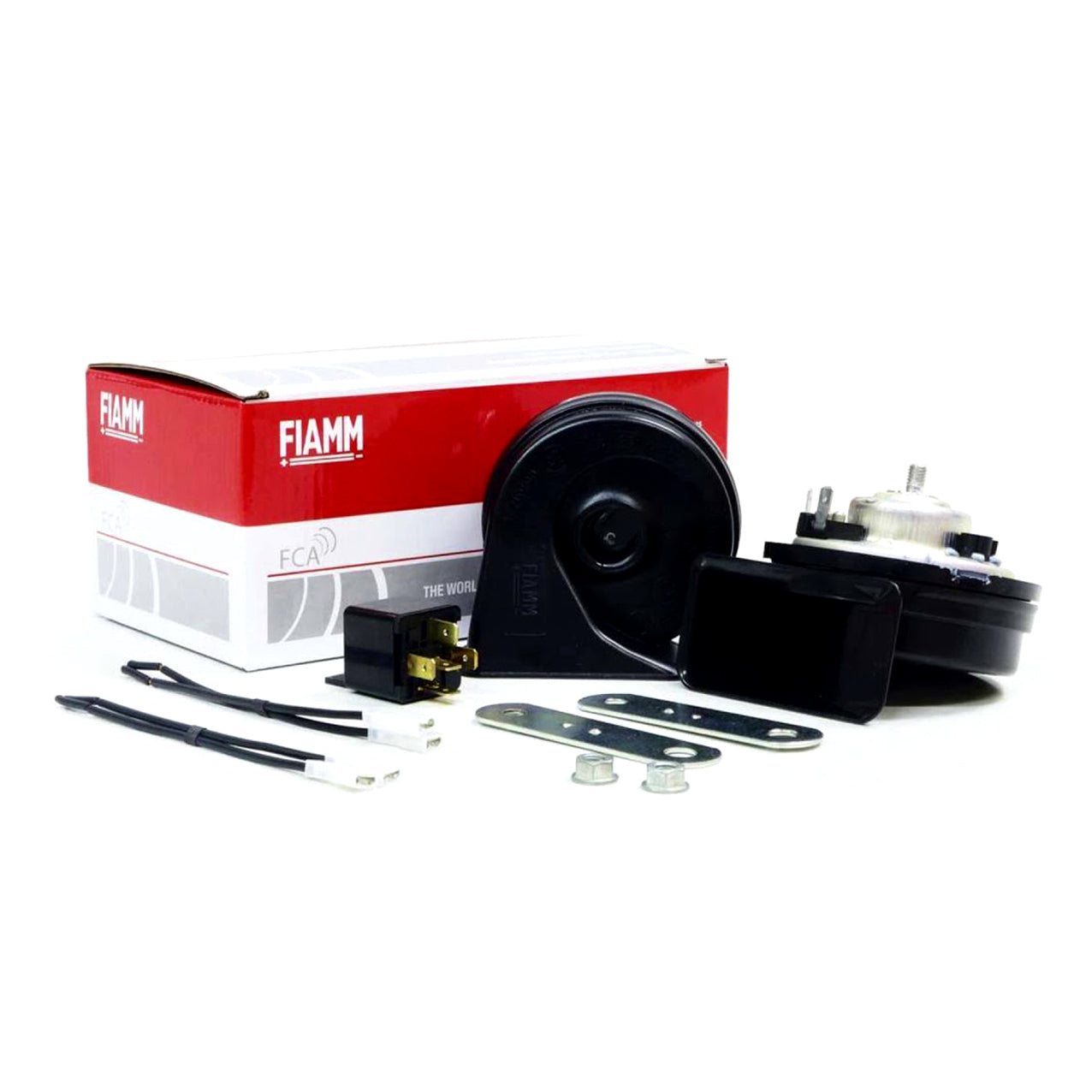 Fiamm AM80SX 12V 495Hz / L405Hz Snail Horn with Relay