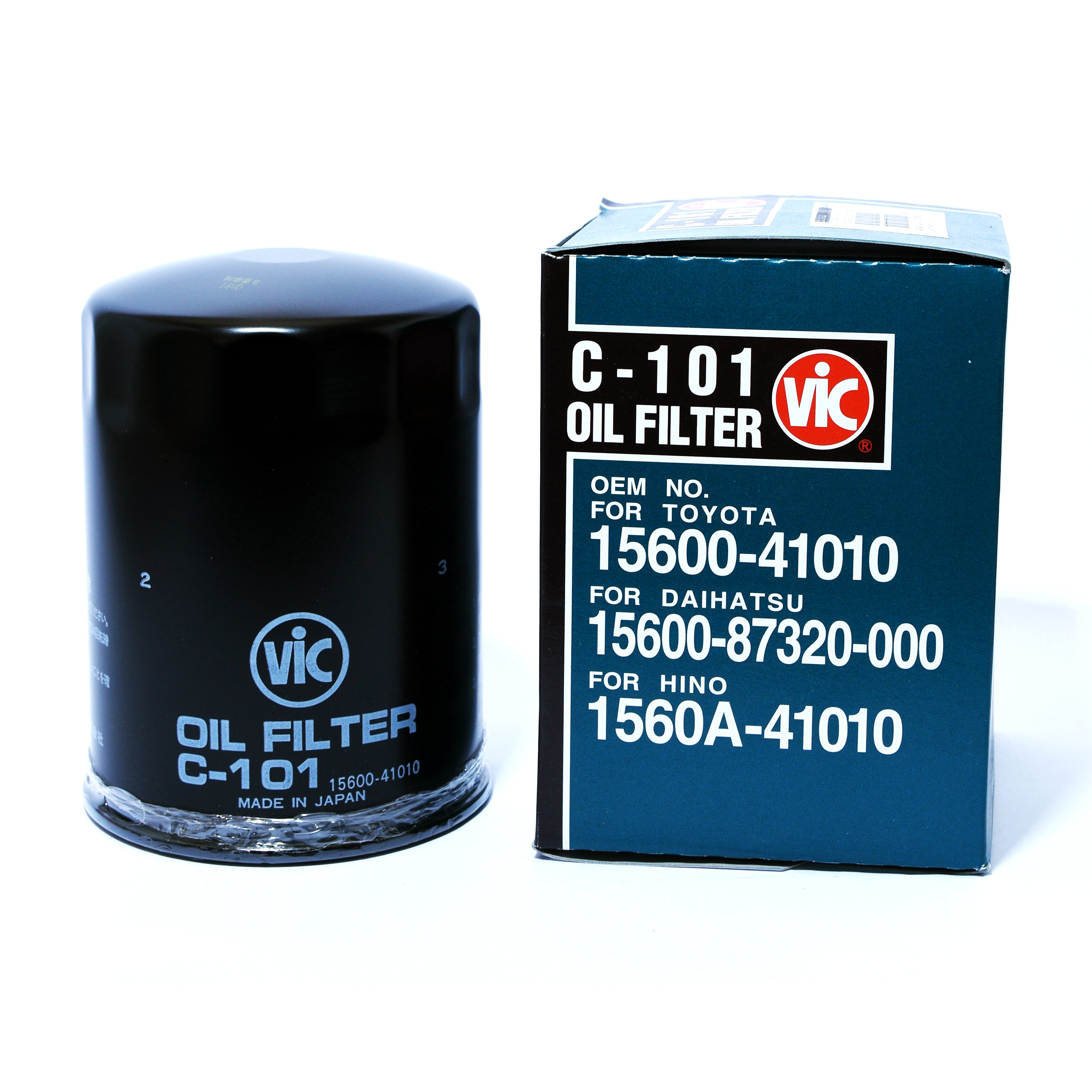 VIC Oil Filter C-101 for Toyota Revo, Hiace, Ford Everest, Ranger Trek