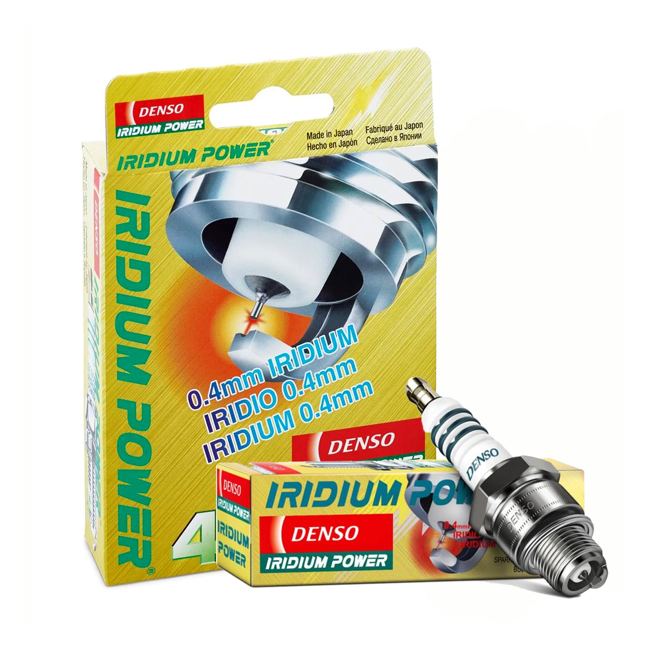 Denso Iridium Power Spark Plug ITV20 Pack of 4pcs.