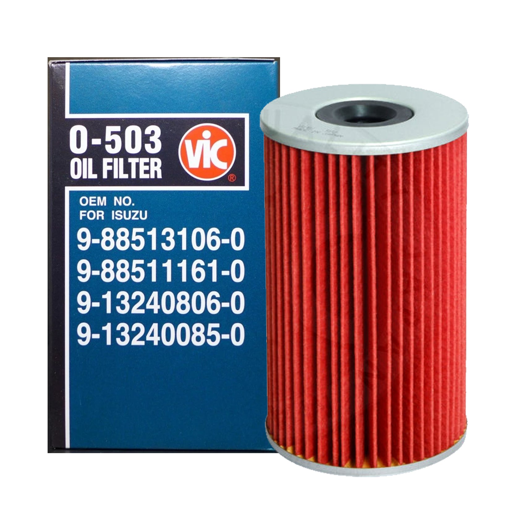 VIC Oil Filter Element Type O-503 for ISUZU C221, C240