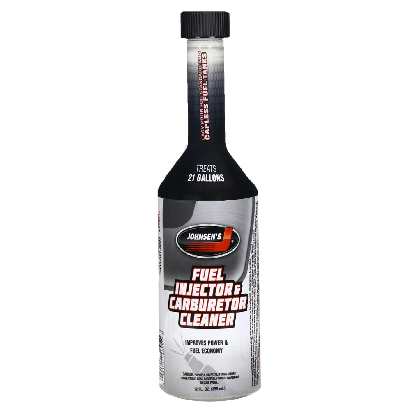 Johnsen's Fuel Injector and Carburetor Cleaner Concentrated 12 oz.