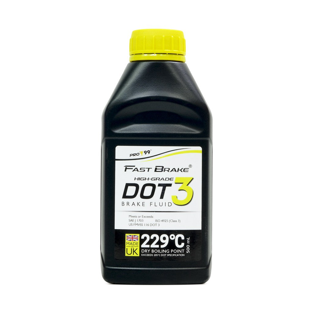 PRO 99 Fast Brake High-Grade DOT3 Brake Fluid 500ml